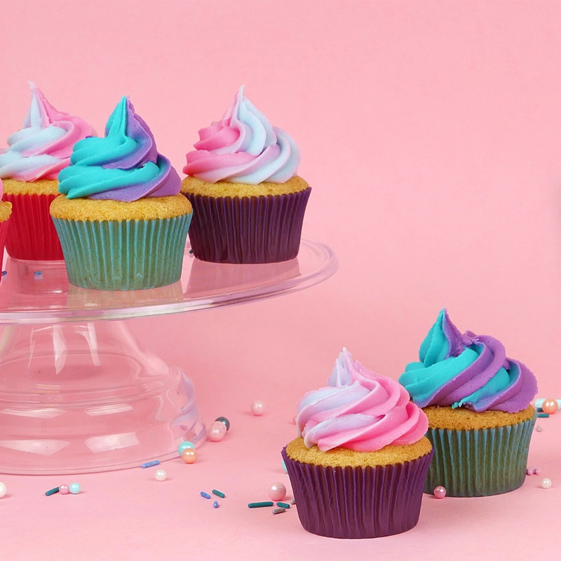 So easy with our range of Striped Frostings - My Cake Decor