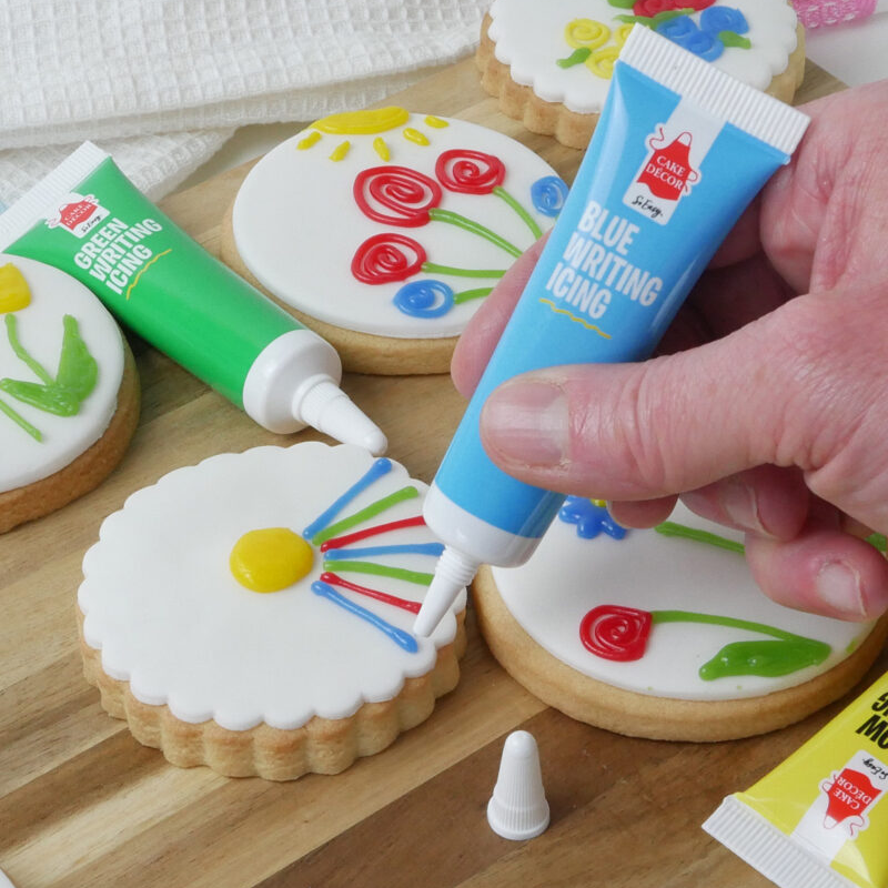Flower Biscuits - My Cake Decor