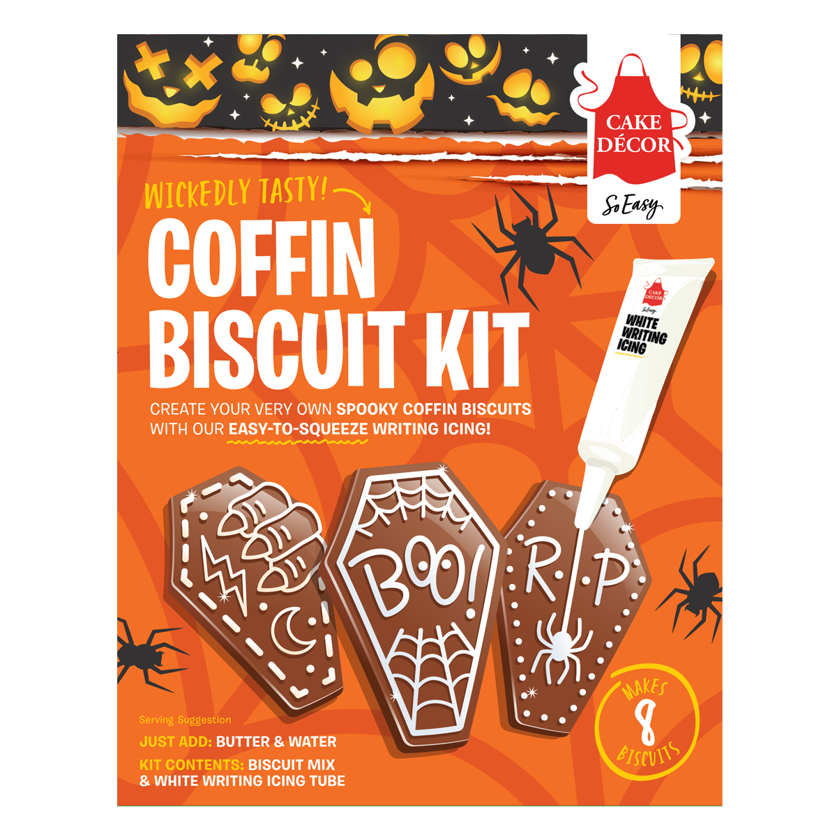 Coffin Biscuit Kit - My Cake Decor