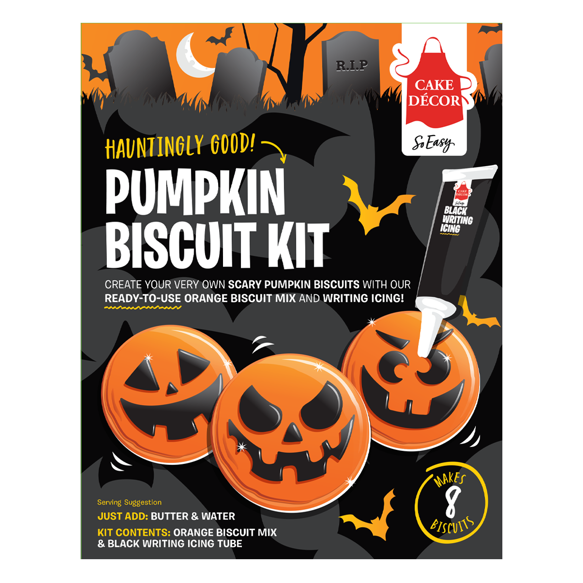 Pumpkin Biscuit Kit - My Cake Decor