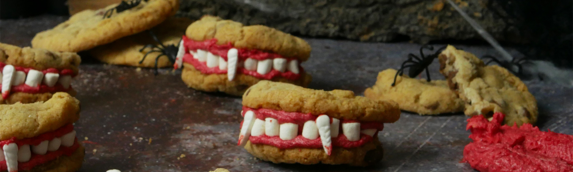 Vampire Fang Cookies - My Cake Decor