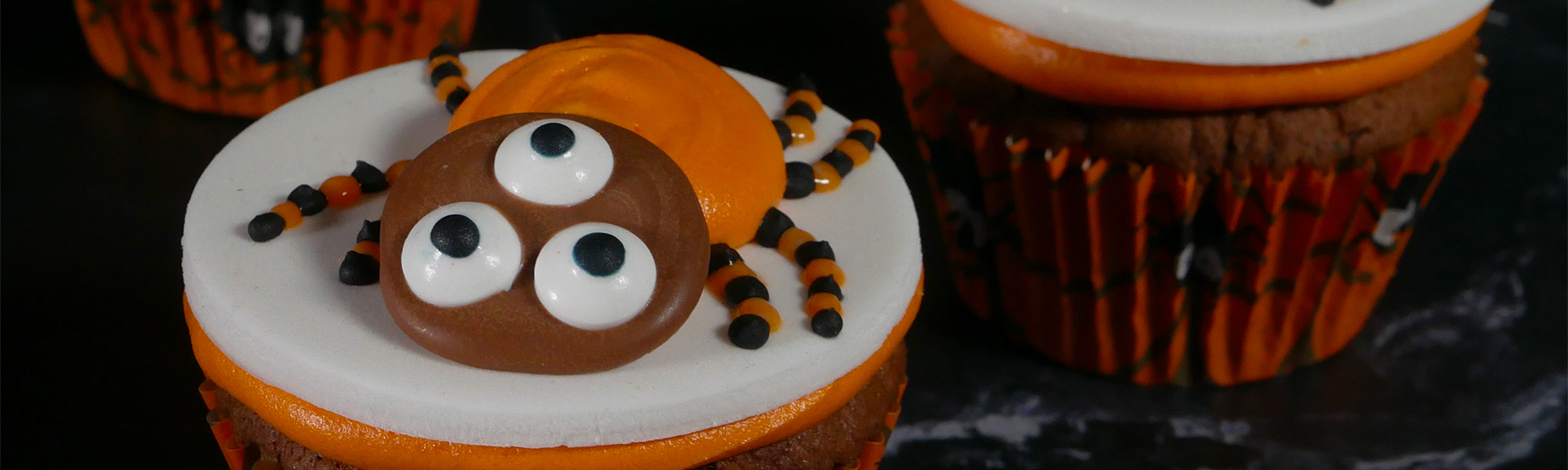 Halloween Spider Cupcakes - My Cake Decor