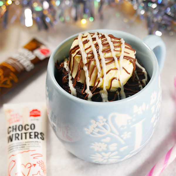 Festive Mug Cake - My Cake Decor