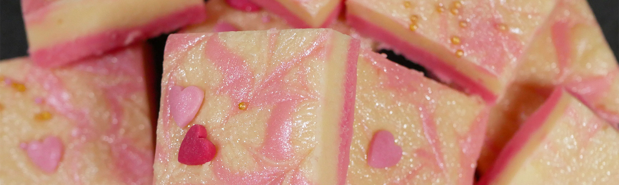 Valentine's Fudge - My Cake Decor