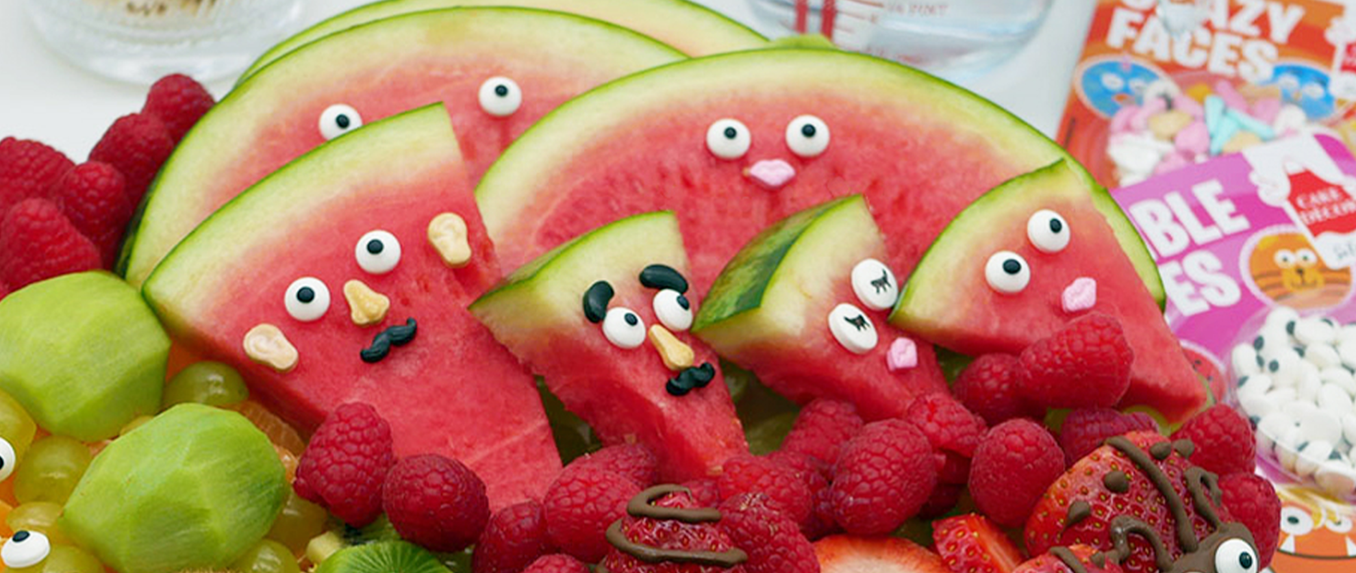 Watermelon Crazy Faces - My Cake Decor