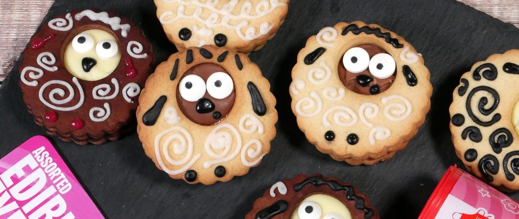 Sheep Biscuits - My Cake Decor